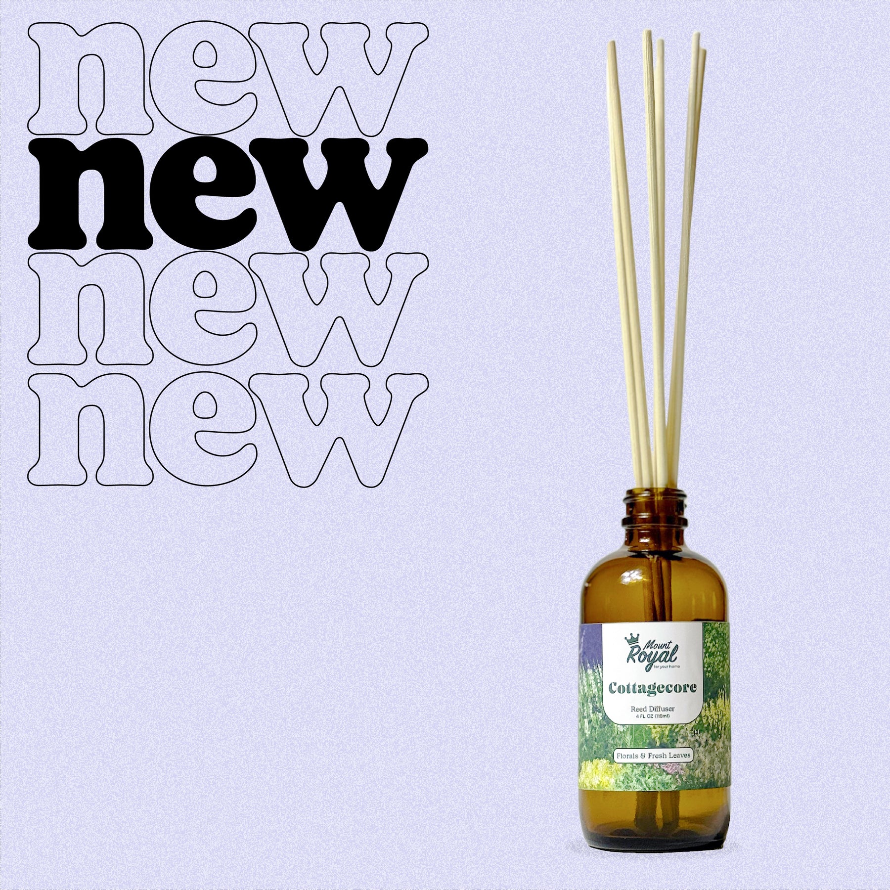 Cottagecore Reed Diffuser – Mount Royal Soap Co.